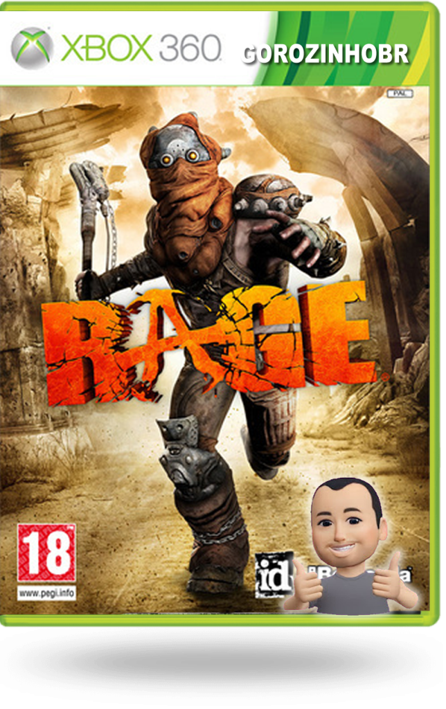 RAGE + DLC ( XBOX 360 RGH ) – GorozinhoBR